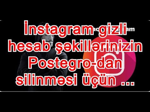 Postegro-da instagram profilimizi nece gizlede bilerik?