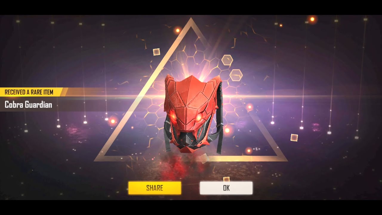 Free Fire Max! Discount Daily! Buy Cobra Guardian Backpack! Completing ...