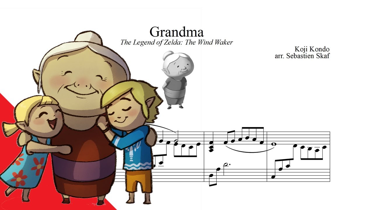 Grandma | The Legend of Zelda: The Wind Waker Piano cover - YouTube