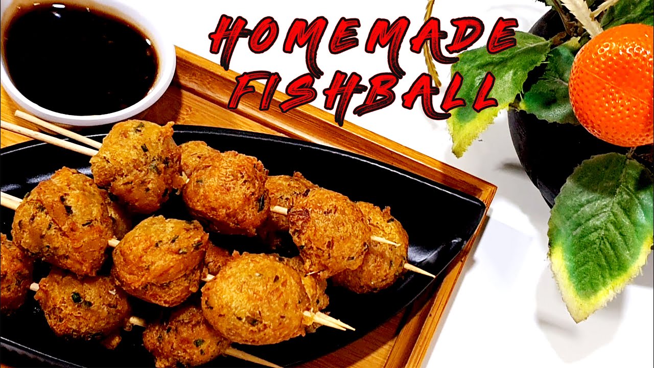 Fishball | Homemade Fishballs with Original Recipe Sauce #fishball # ...