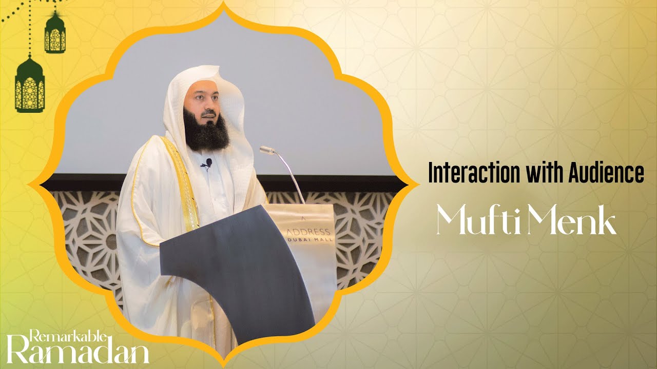 Mufti Menk's Exciting Interaction with Audience | Remarkable Ramadan ...