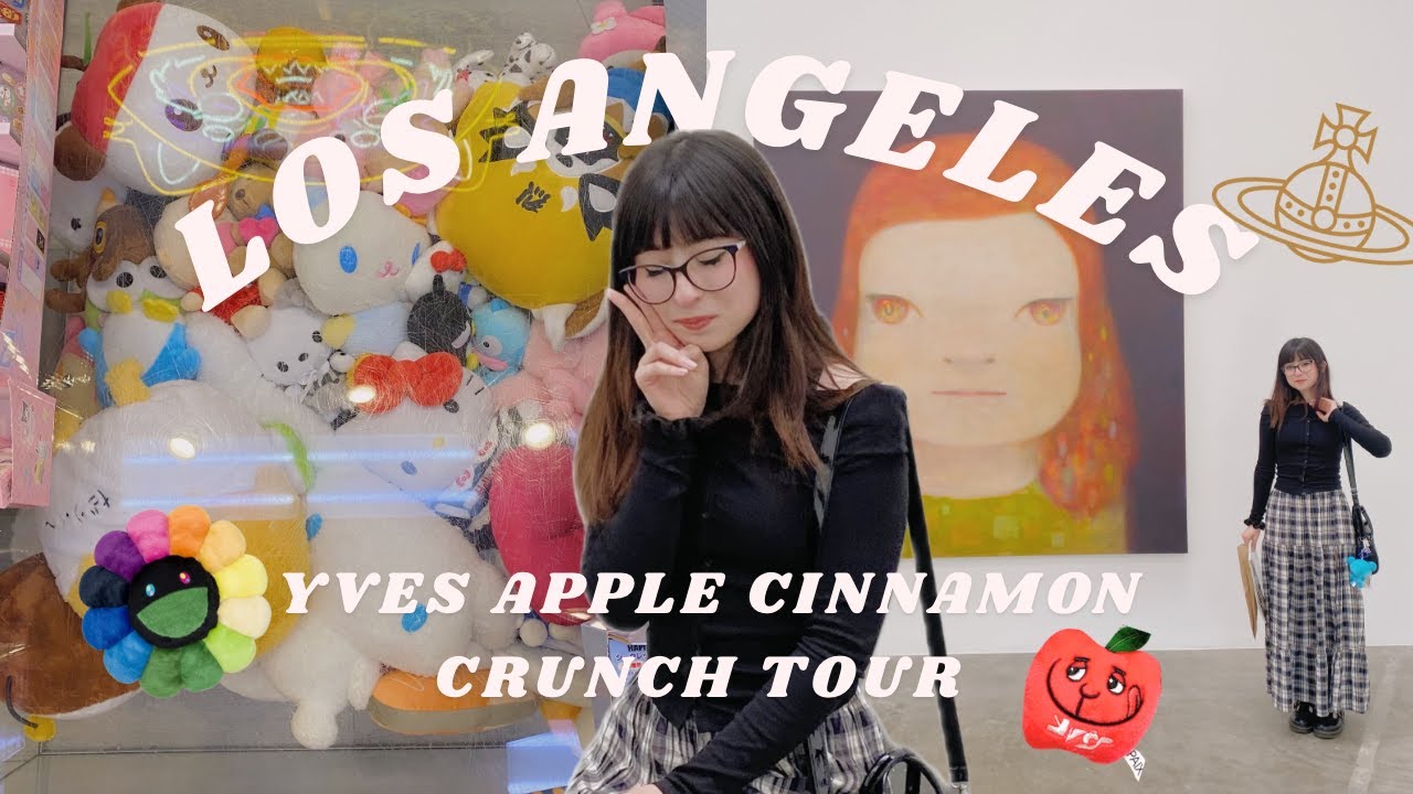 YVES APPLE CINNAMON CRUNCH TOUR EN LOS ANGELES VLOG .𖥔 ݁ ˖๋ ࣭ ⭑ - YouTube