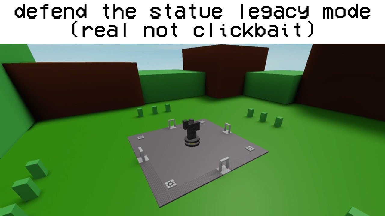 Legacy Mode Victory in Defend the Statue - YouTube