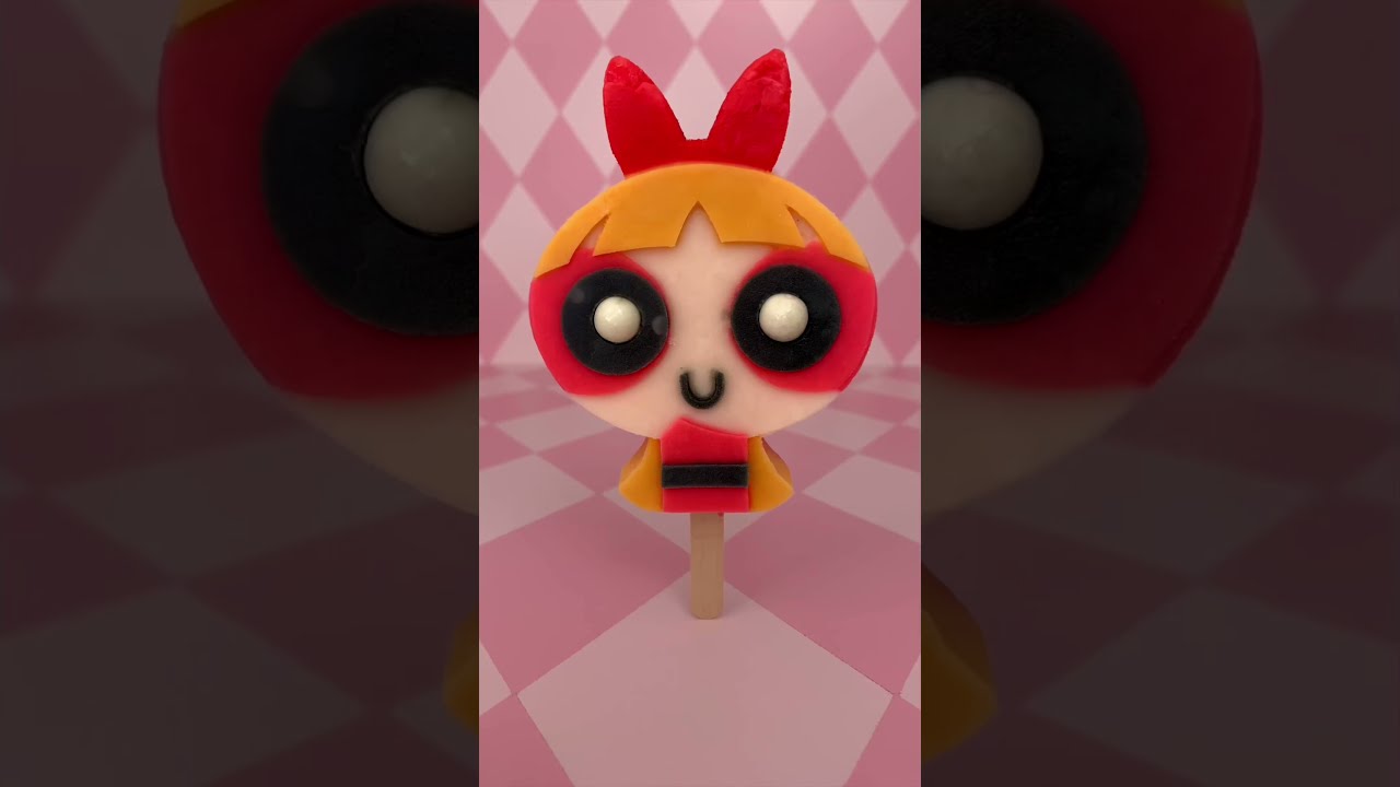 The Melting PowerPuff Girls Blossom Popsicle #shorts #powerpuffgirls ...