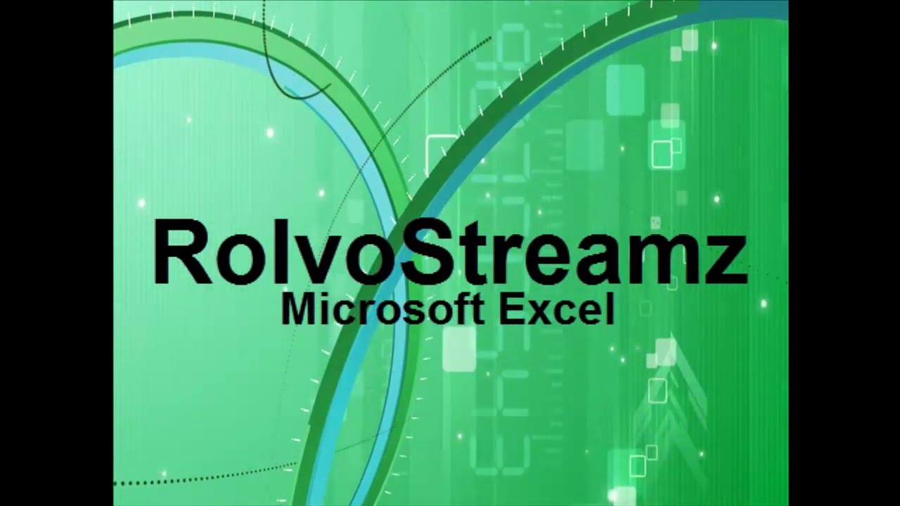 Microsoft Excel Basic Tutorial English Youtube 3836