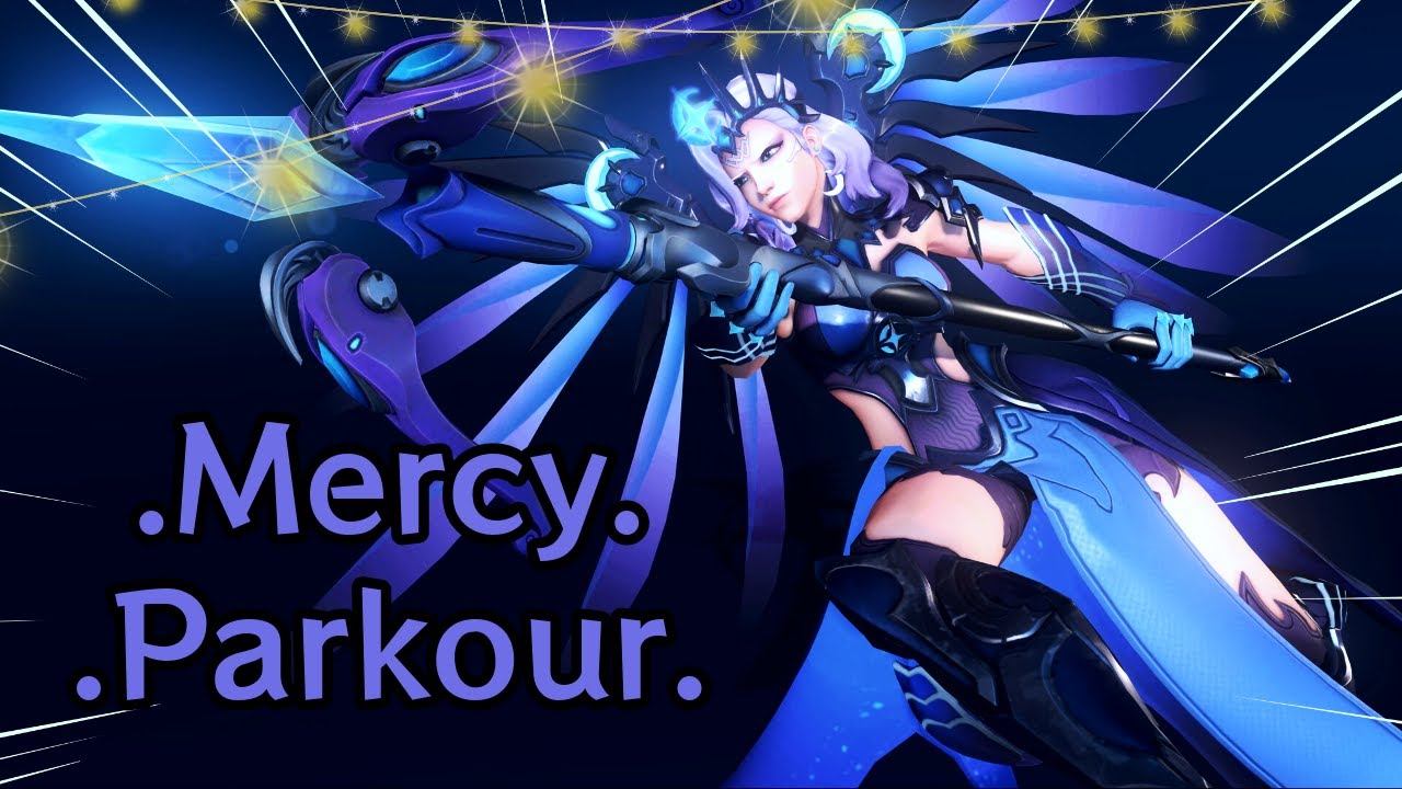 ⋆⁺₊⋆ ☾⋆⁺₊⋆ Let's play some Mercy Parkour! ASMR vibes! - YouTube