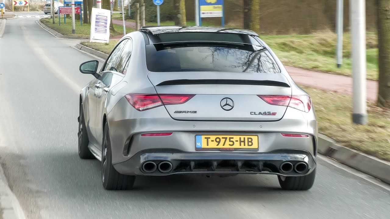 Mercedes CLA 45 S AMG with Custom Exhaust - Launch Controls ...