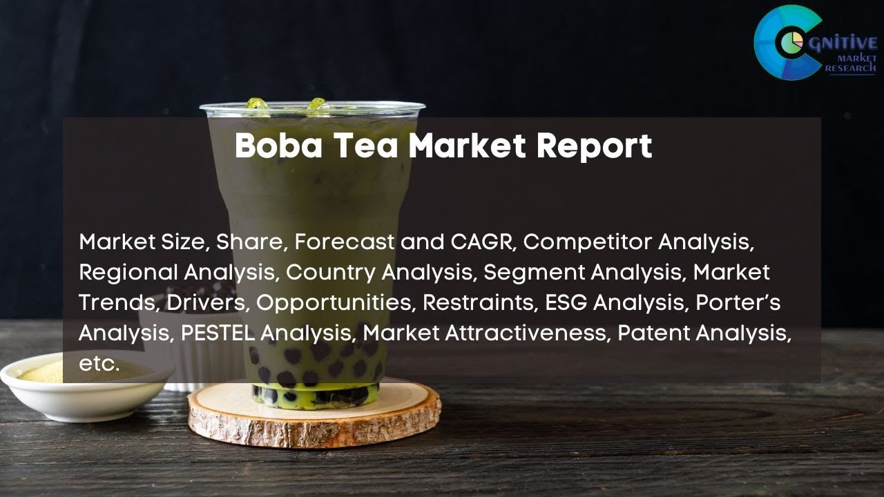 Boba Tea Market Report 2024 | Forecast, Market Size, Growth, Trends ...