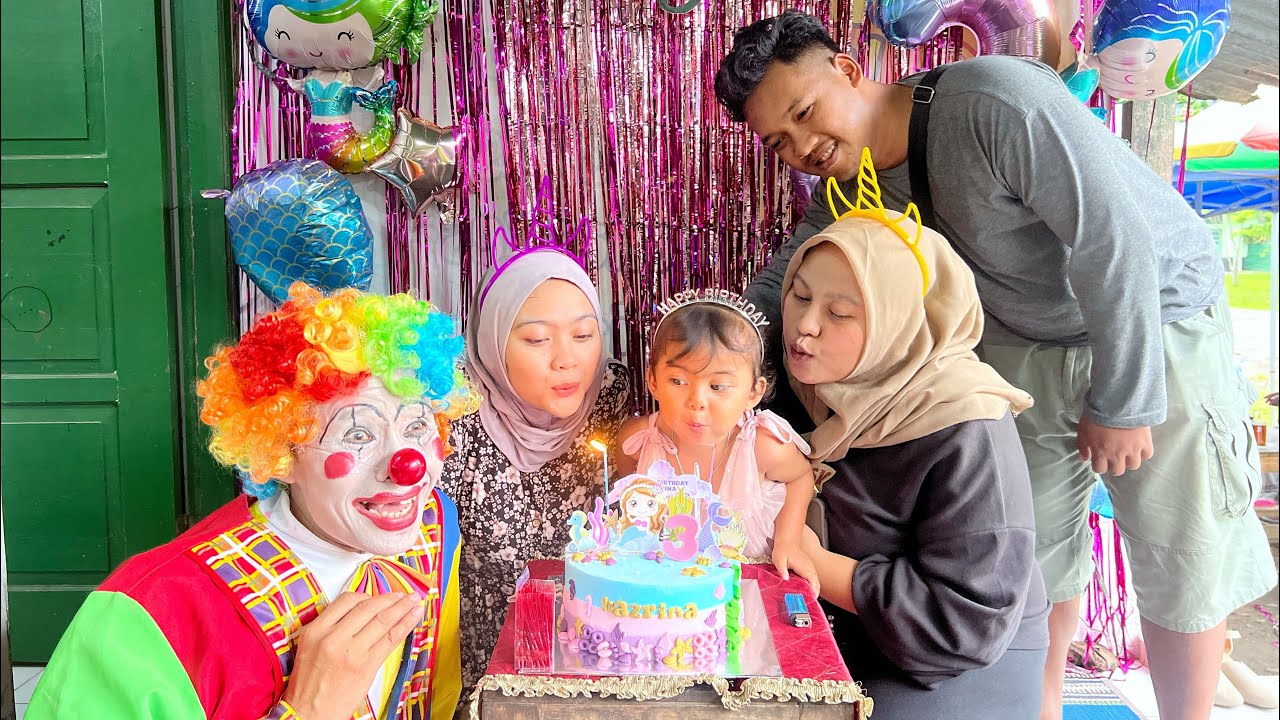 Memriahkan Ulang Tahun HAZRINA KE 3 Tahun - YouTube