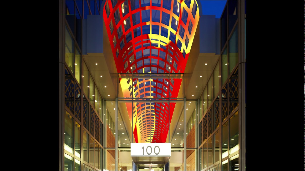 100 Westminster - Atrium Lighting - YouTube