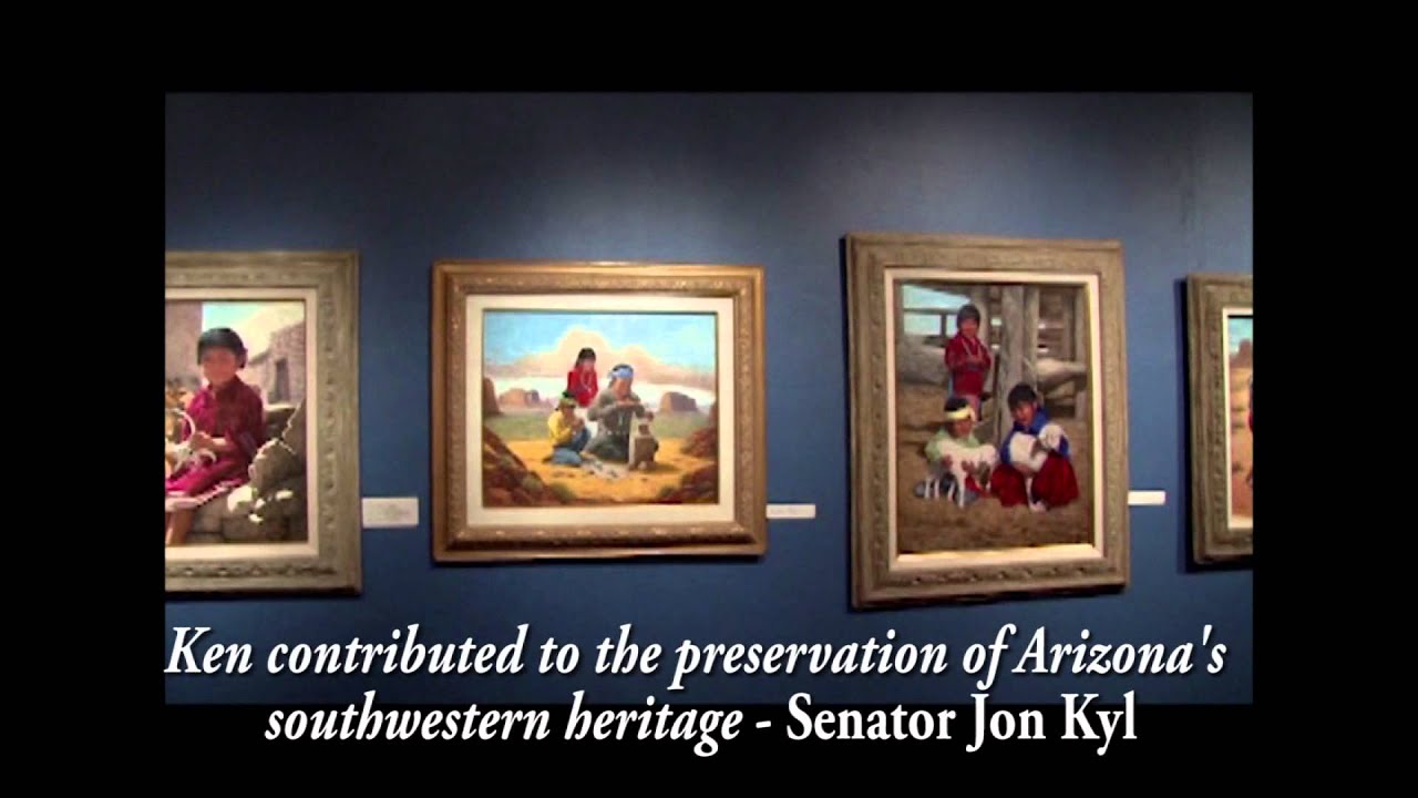 Artist At Work - Masterworks of Kenneth M. Freeman - YouTube