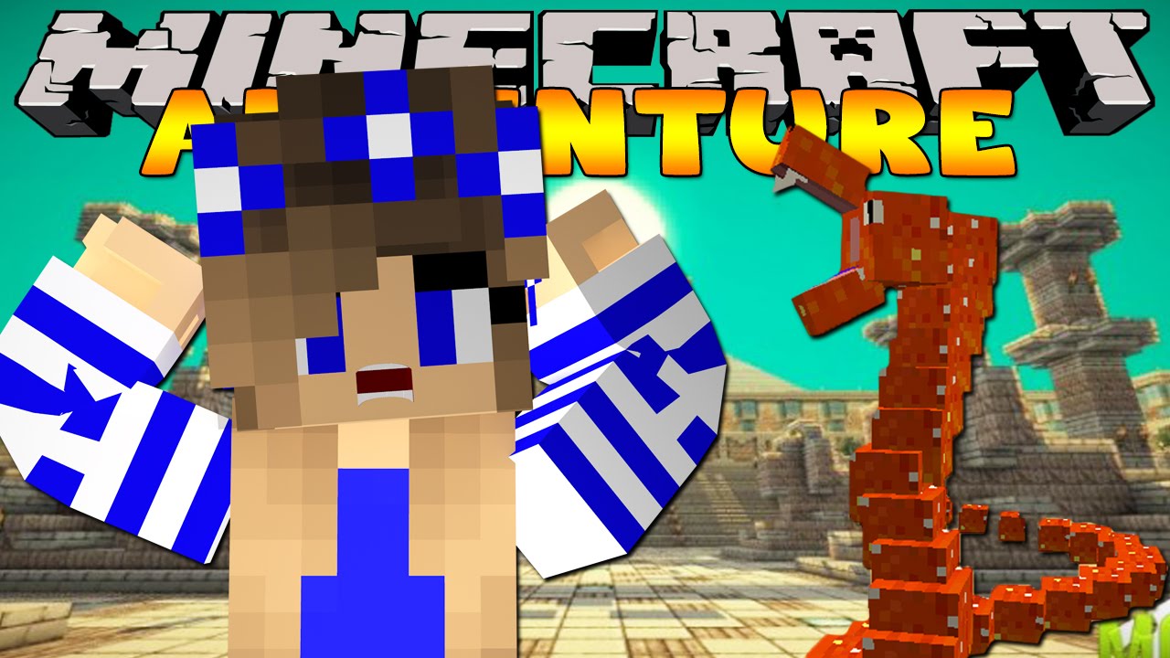 Minecraft Adventure : DEADLY SNAKE BITE (Custom Roleplay) - YouTube