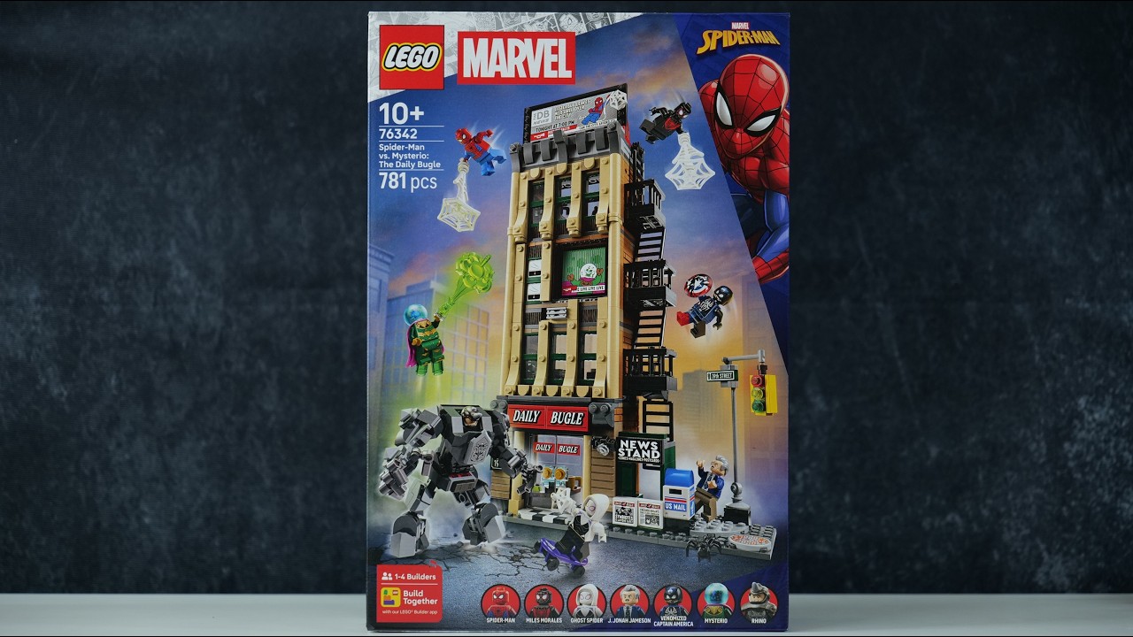 LEGO Marvel Super Heroes 76342 Spider Man vs. Mysterio : The Daily ...