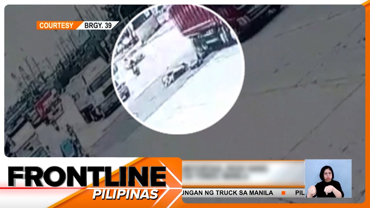 Babaeng pasahero ng motor taxi, patay nang magulungan ng truck sa Tondo ...