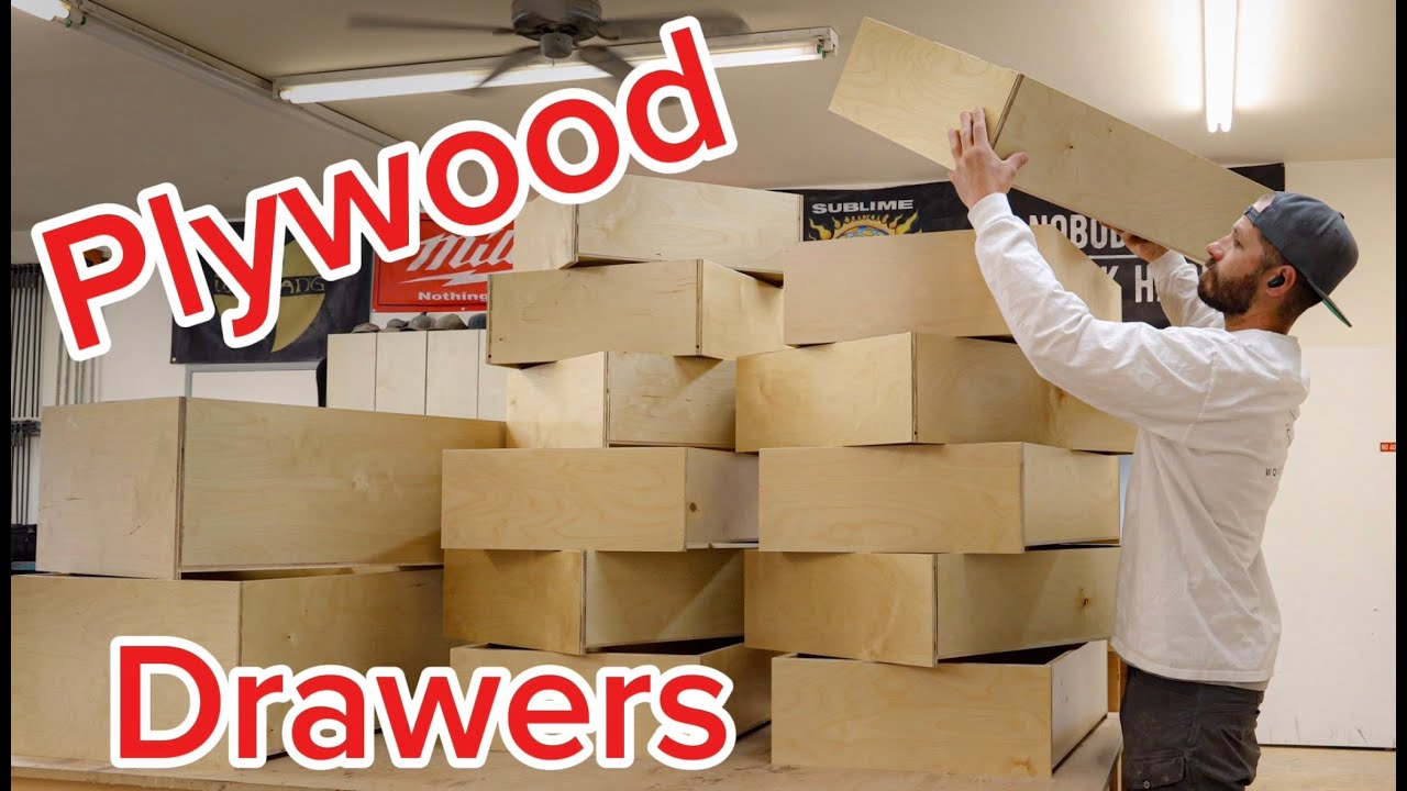 How To Make Drawers | The Easy Way - YouTube
