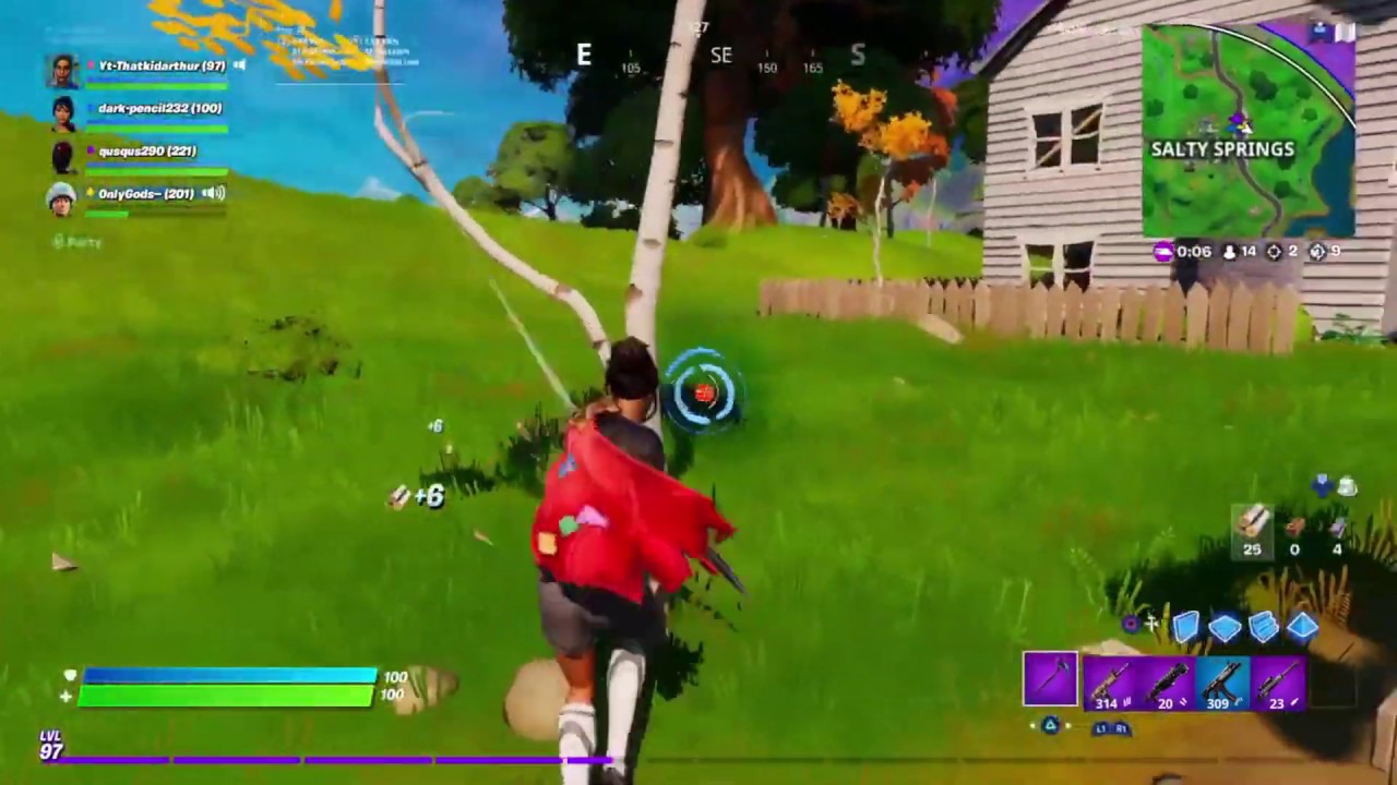 first win in siphon fortnite gameplay - YouTube