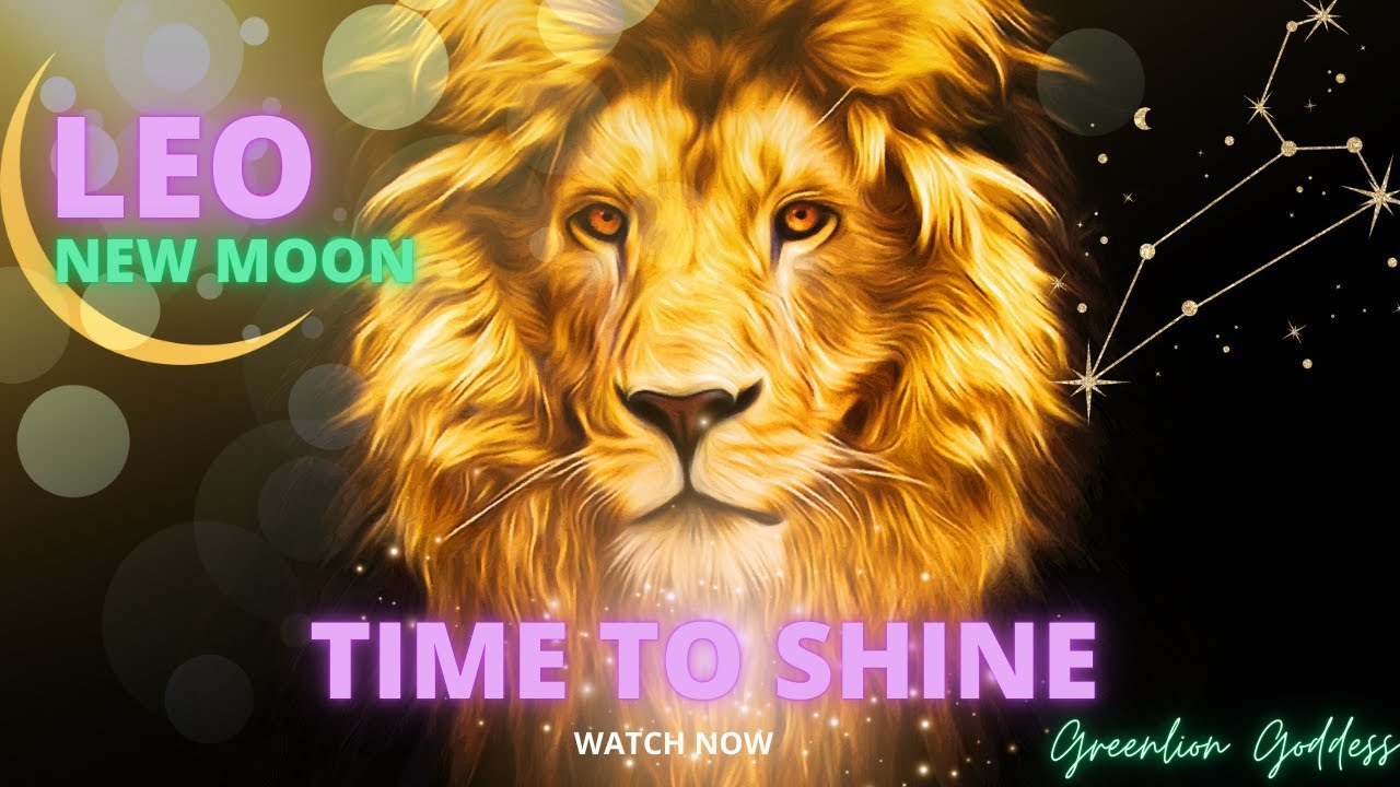 NEW MOON IN LEO "BEAUTIFUL AND INSPIRATIONAL" AUGUST 4th 2024 - YouTube
