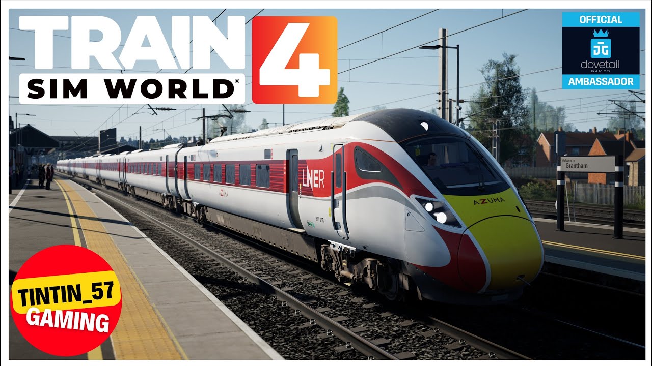 TRAIN SIM WORLD 4 | EAST COAST MAIN LINE | #TrainSimWorld4 #TSW4 #ECML ...