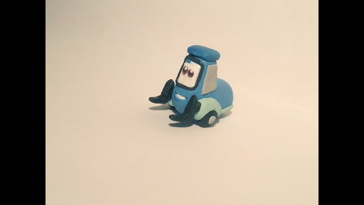 How to make polymer clay Guido (Disney/Pixar Cars) - YouTube