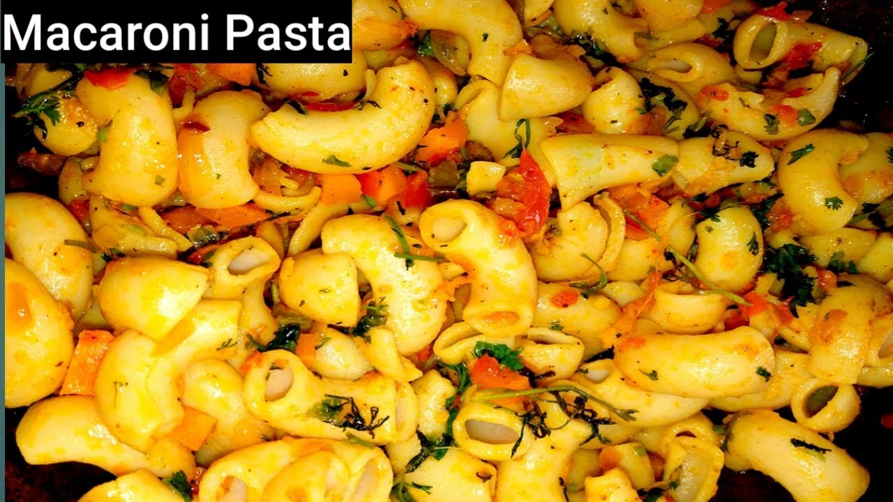 Macaroni recipe - macaroni pasta| masala macaroni| spicy macaroni| देसी ...