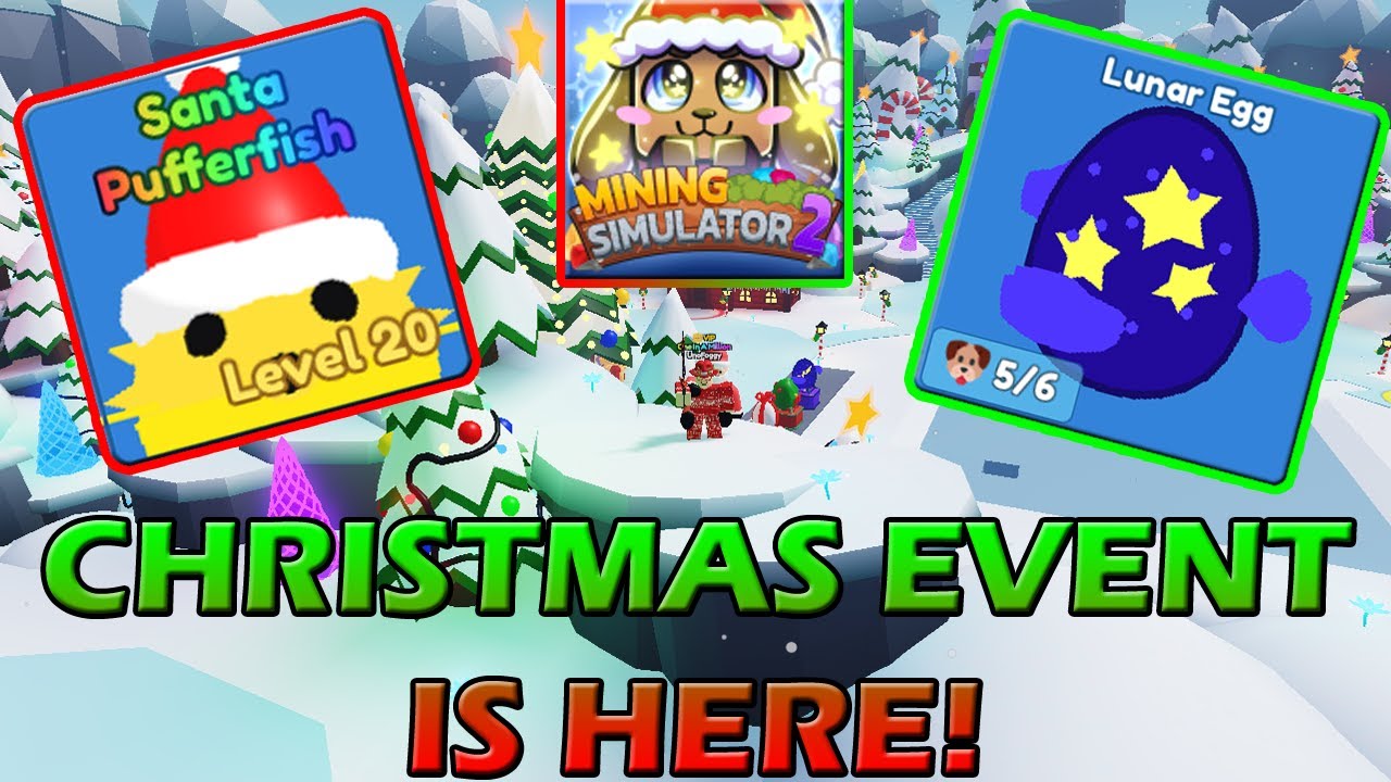 NEW CHRISTMAS EVENT IS HERE - Roblox Mining Simulator 2 - YouTube