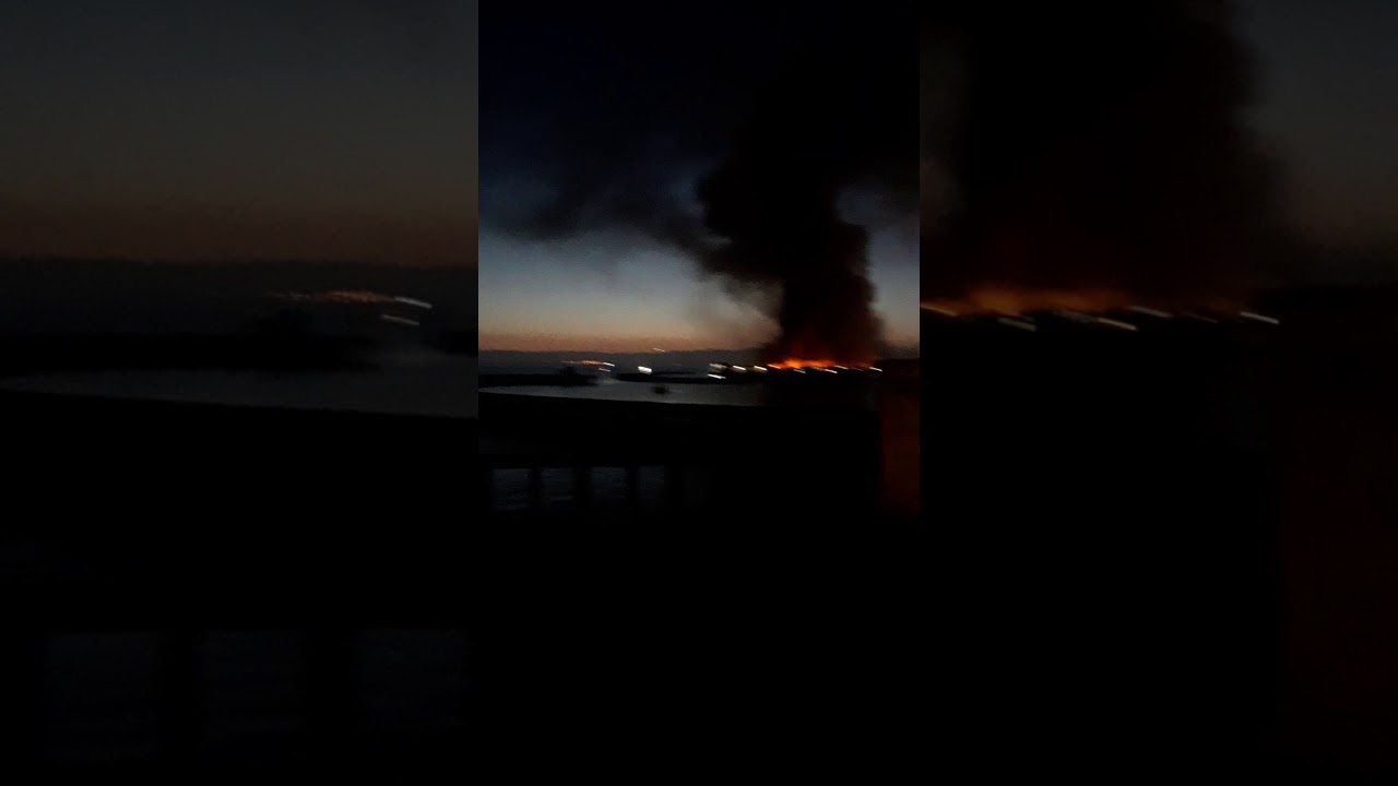 Pier 39 fire - YouTube