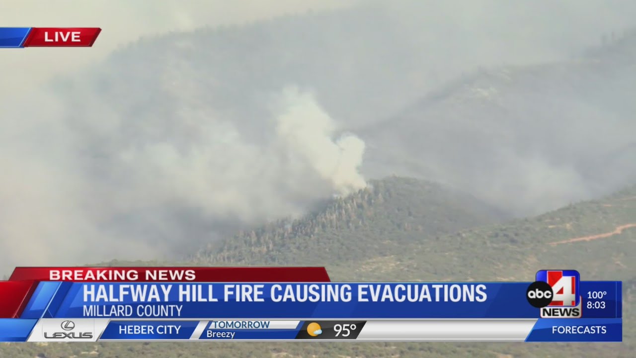 8pm breaking news fire update - YouTube