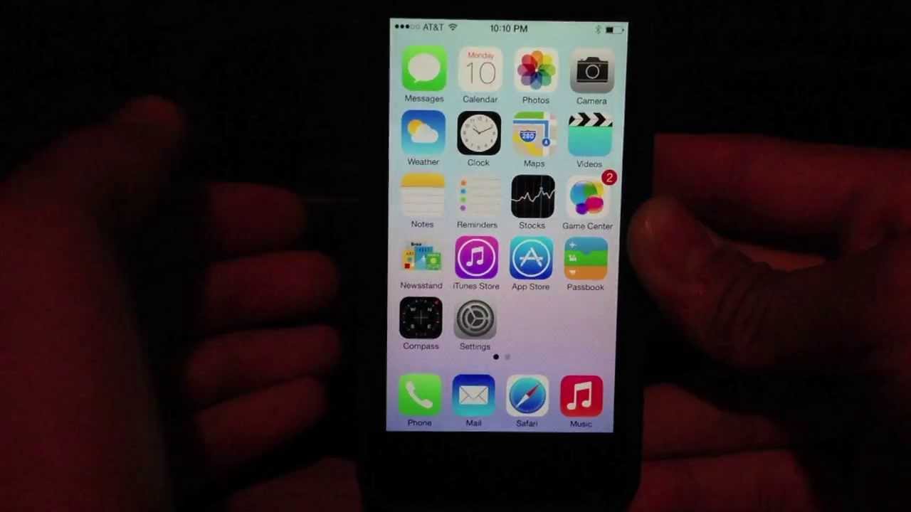 iOS 7 Initial Setup and Walkthrough - YouTube