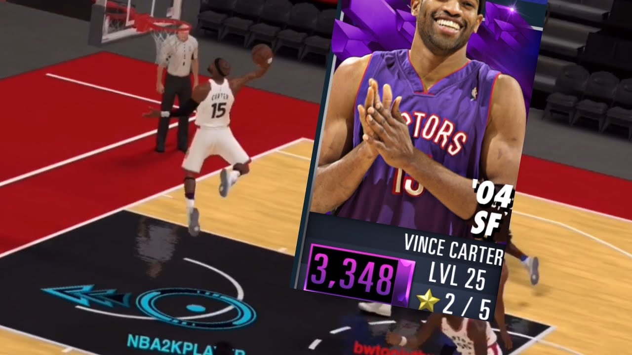 Vinsanity: Vince Carter | nba 2k mobile - YouTube