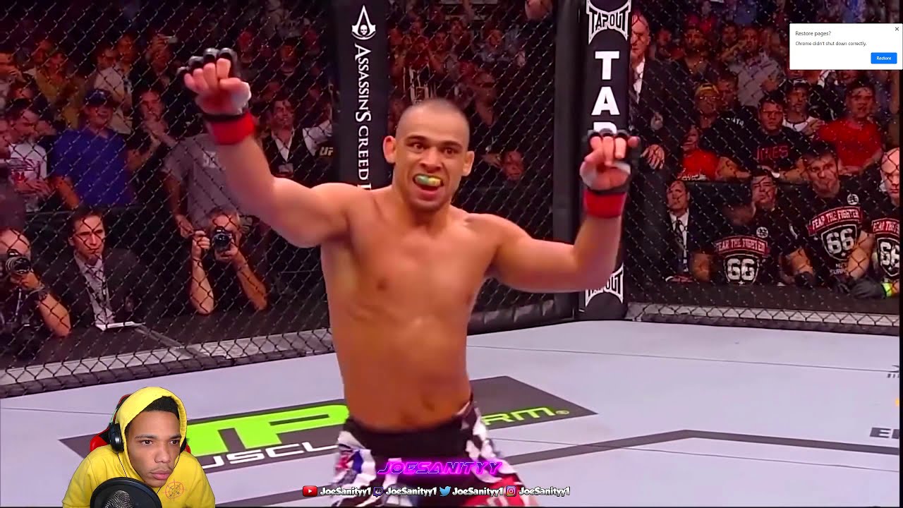 UFC Greatest knockouts Reaction - YouTube