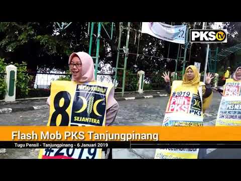 Flash Mob PKS Tanjungpinang, Pilih PKS Nomor 8 - PKSTV Tanjungpinang ...
