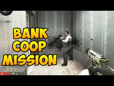 CS:GO - Globale Elite von Bots zerfleischt - Bank Coop Mission