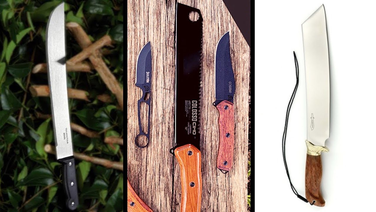 TOP 3: FACÕES/MACHETES FABRICADOS NO BRASIL - YouTube