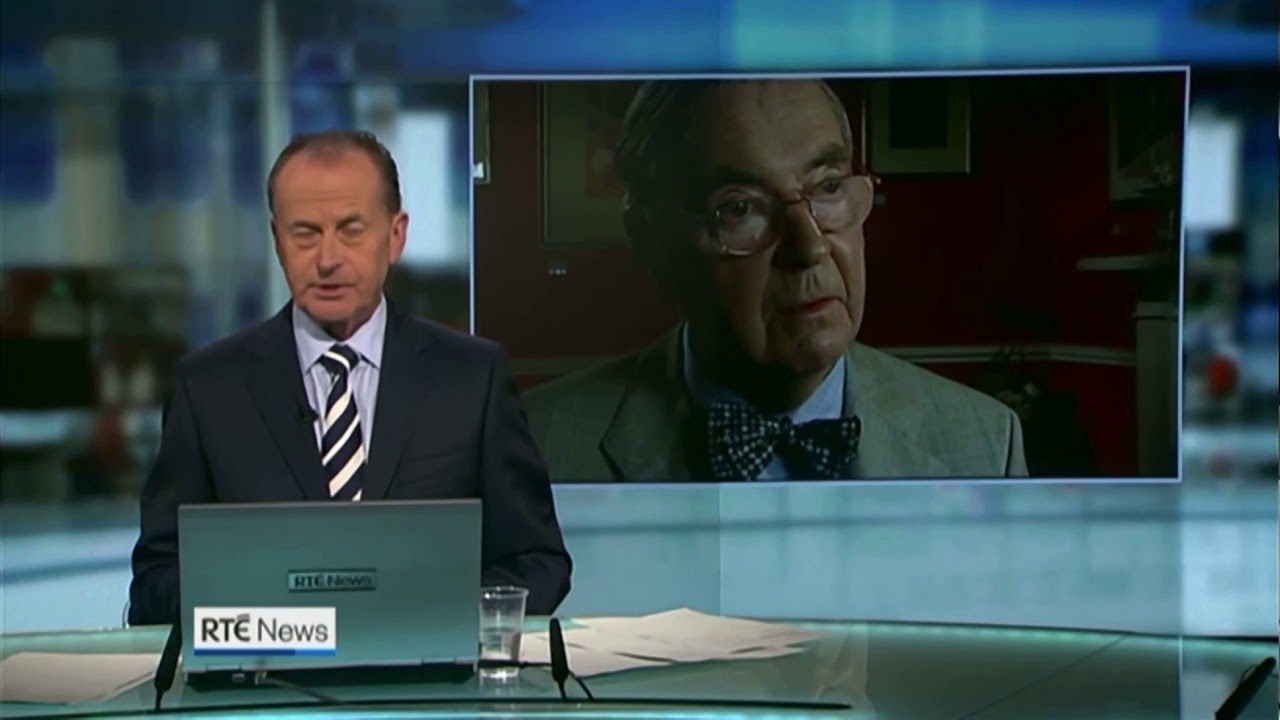RTÉ News reports on the death of broadcaster Brian Farrell (10th ...