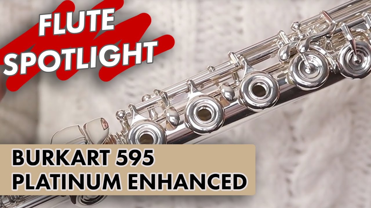 Flute Spotlight: Burkart 595 Elite Platinum-Enhanced Flute - YouTube
