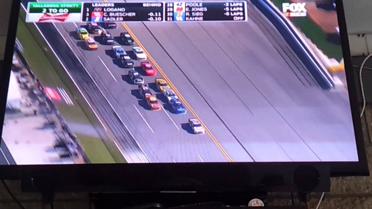 2015 NASCAR XFinity Series Winn Dixie 300 Finish - YouTube