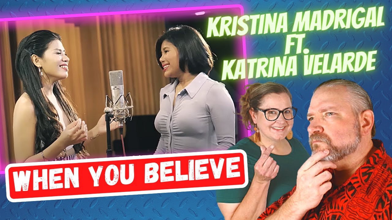 First Time Reaction to "When You Believe" by Kristina Madrigal and ...