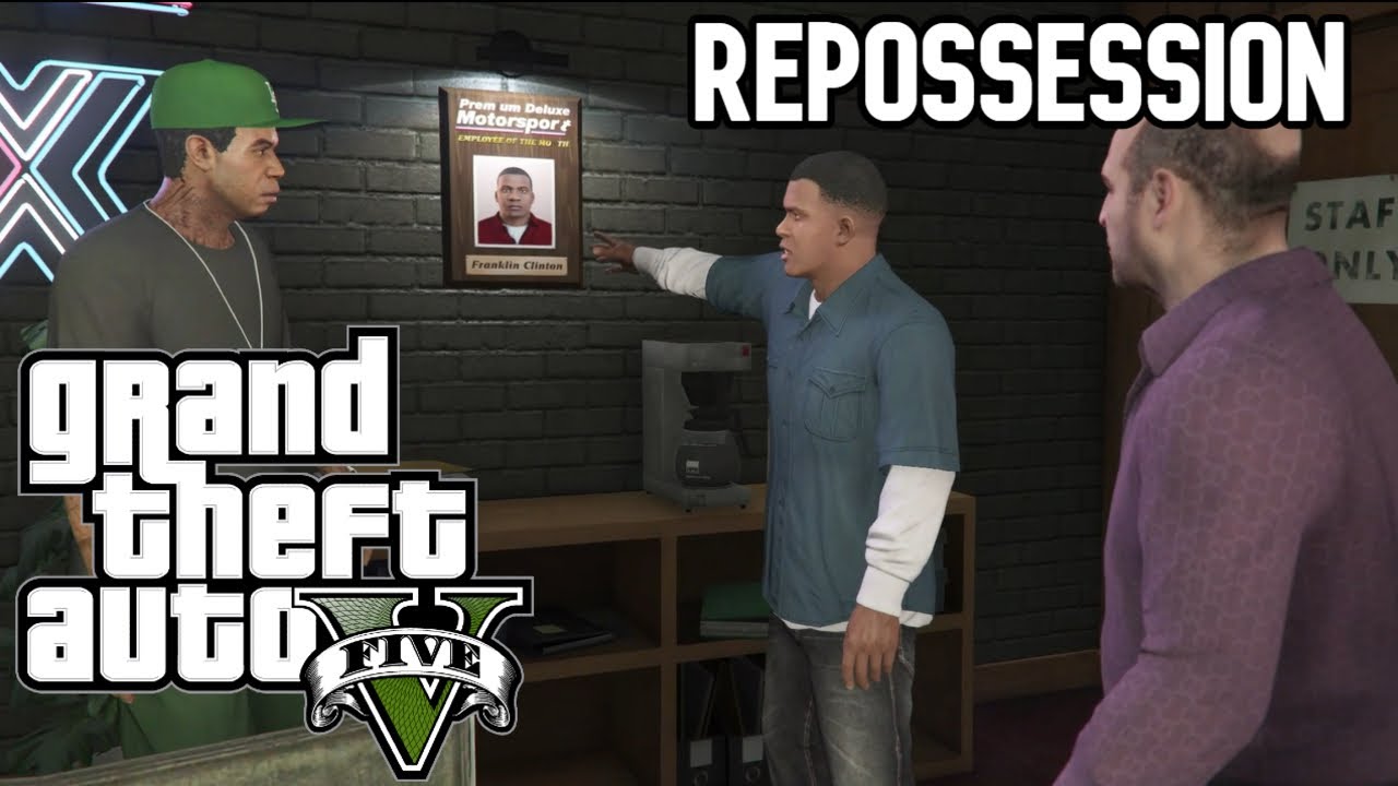 LETS PLAY GRAND THEFT AUTO V - Mission 2 - REPOSSESSION (Simeon Mission ...