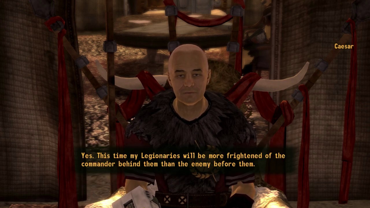Fallout: New Vegas - Caesar - YouTube
