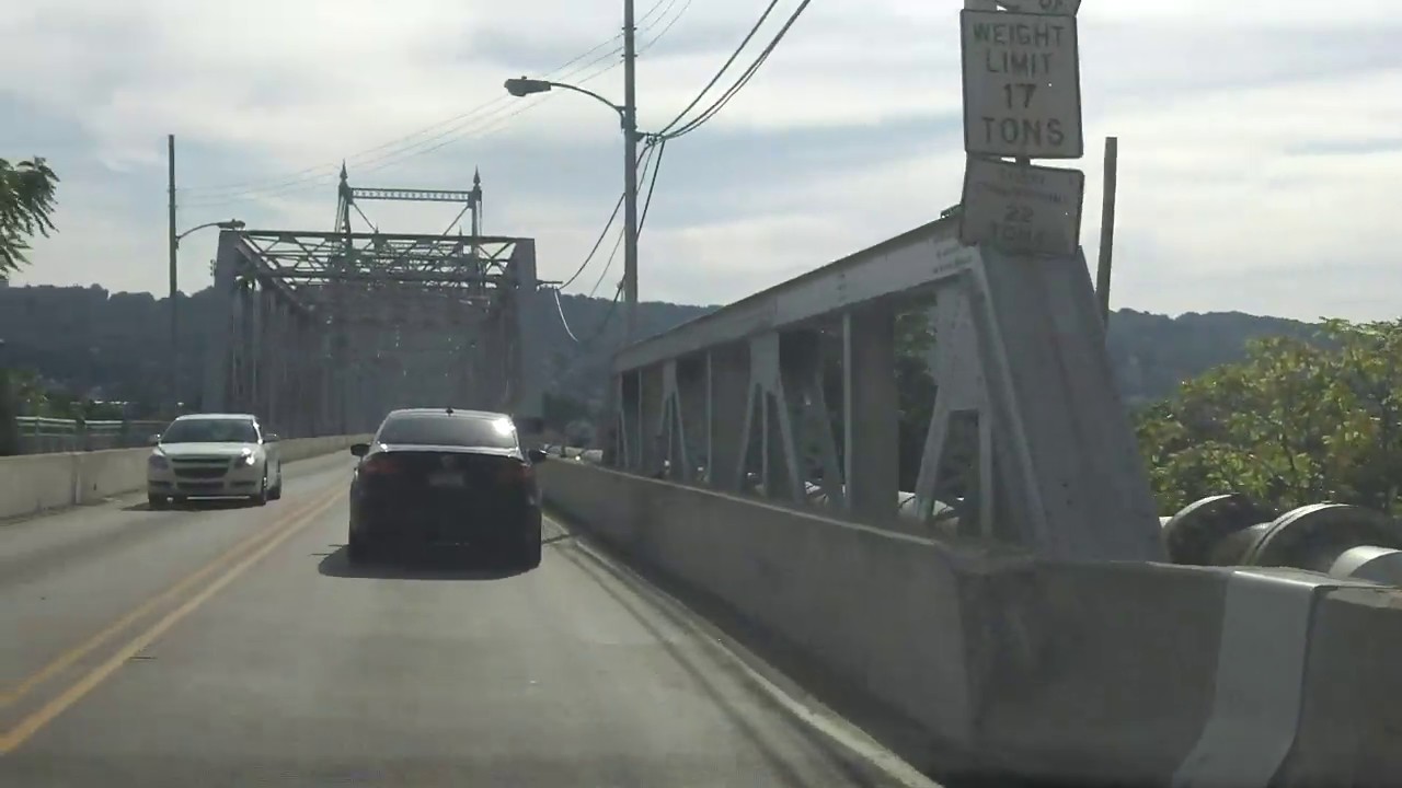 Ambridge-Aliquippa Bridge northbound - YouTube