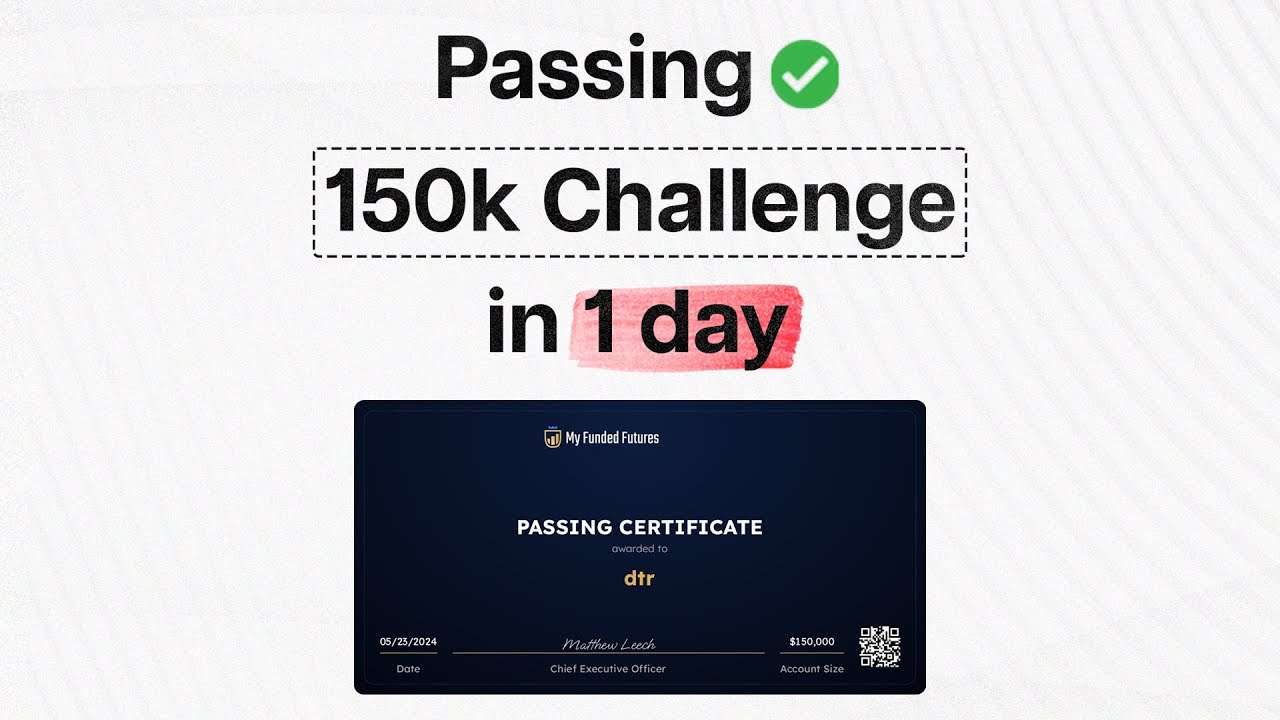 Passing A $150k Challenge In One Day - YouTube
