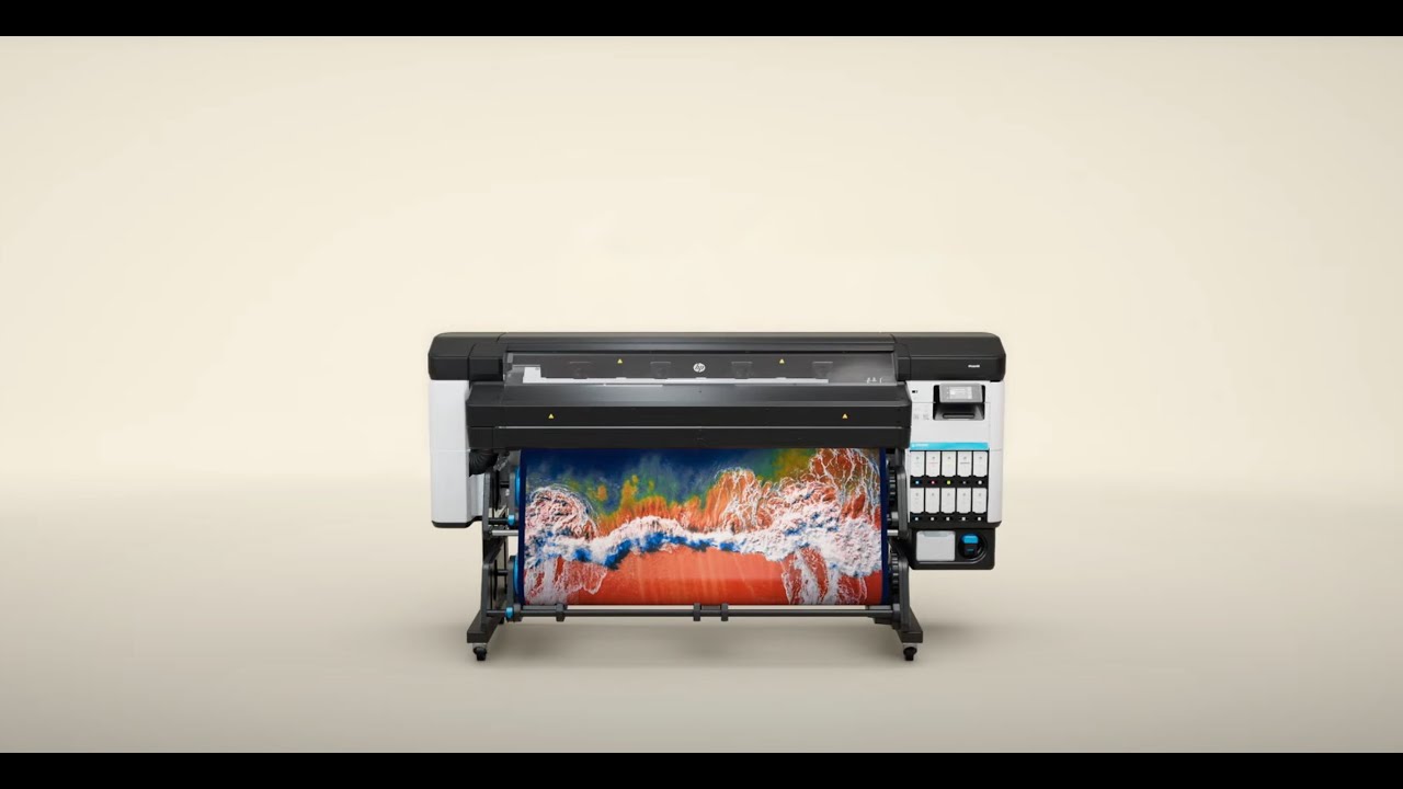 HP Latex 630 W Printer | HP - YouTube