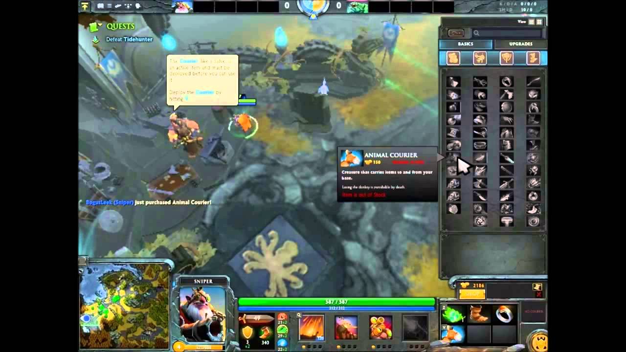 BogusLeek Max - [Dota 2 tutorial] - Lets Play - part 3 - YouTube
