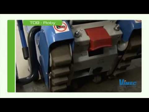 Come funziona il montascale a cingoli Vimec T09 Roby - YouTube