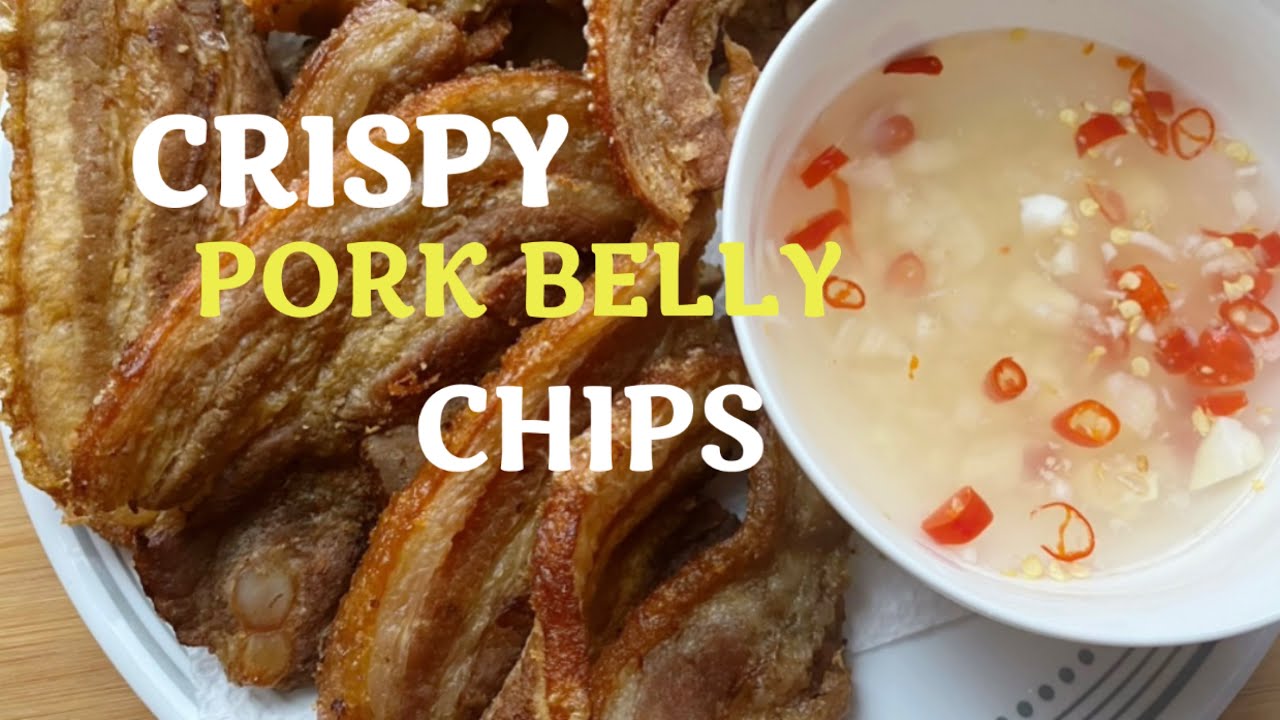 Crispy Pork Belly Chicharon Chips - YouTube