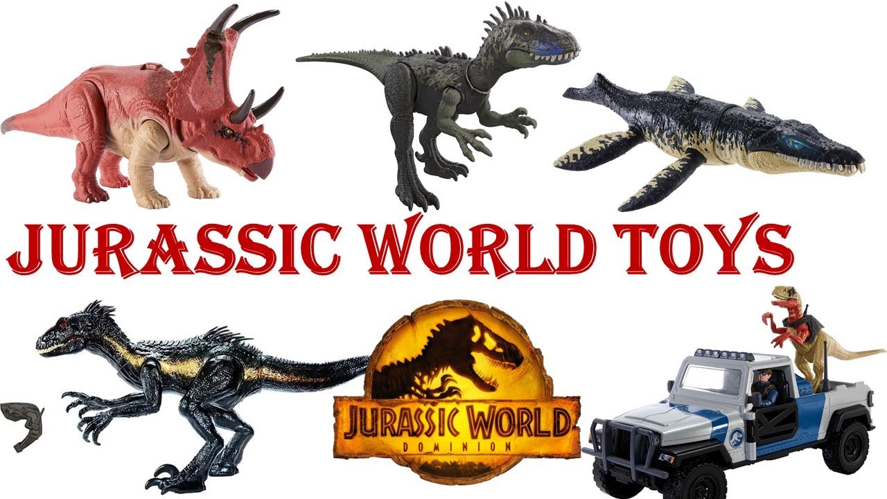 new Jurassic world dominion and Dino tracker toys - YouTube