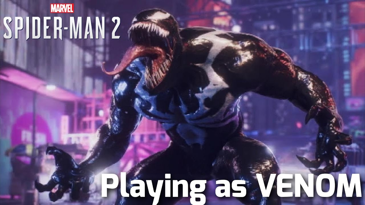 Absolutely destroying enemies as VENOM in Marvel's Spider Man 2 (PS5 ...