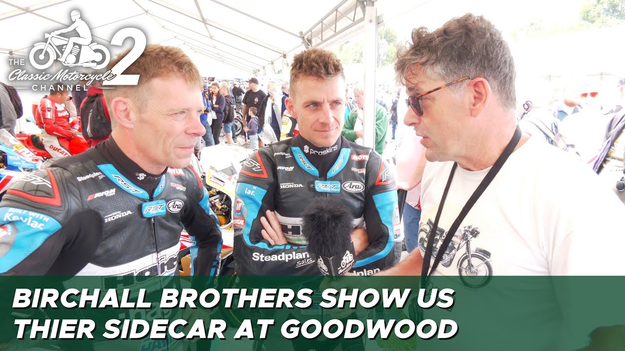 Birchall brothers shortly present us their sidecar at Goodwood Competition of Velocity 2022 ...