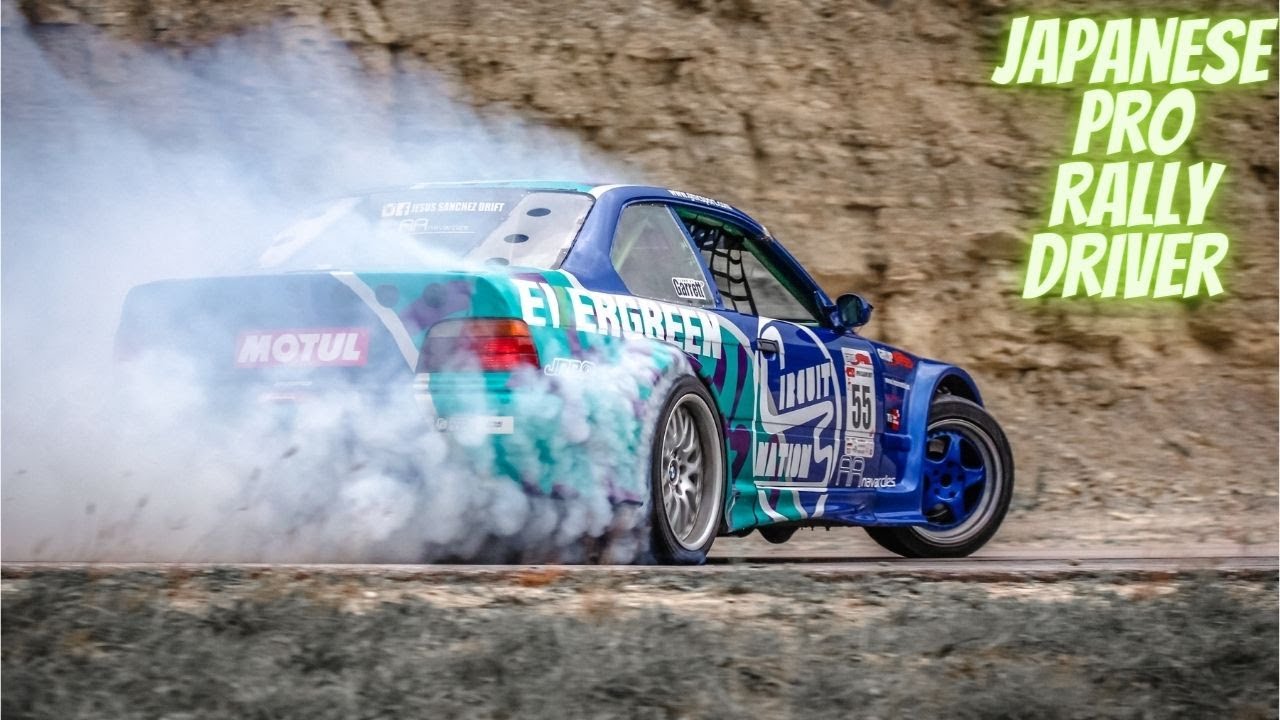 "Unstoppable Speed: A Japanese Professional Rally Driver's Drive on the ...