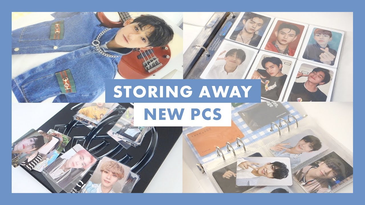 Storing Away New Photocards ♢ WayV Lucas, WayV OT7, and Seventeen ...